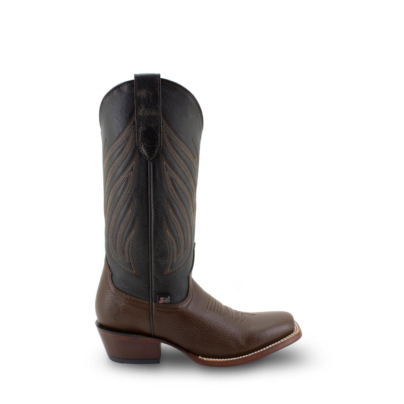 BOTAS VAQUERAS CON TACÓN CUBANO MUJER – Vaqueros MX
